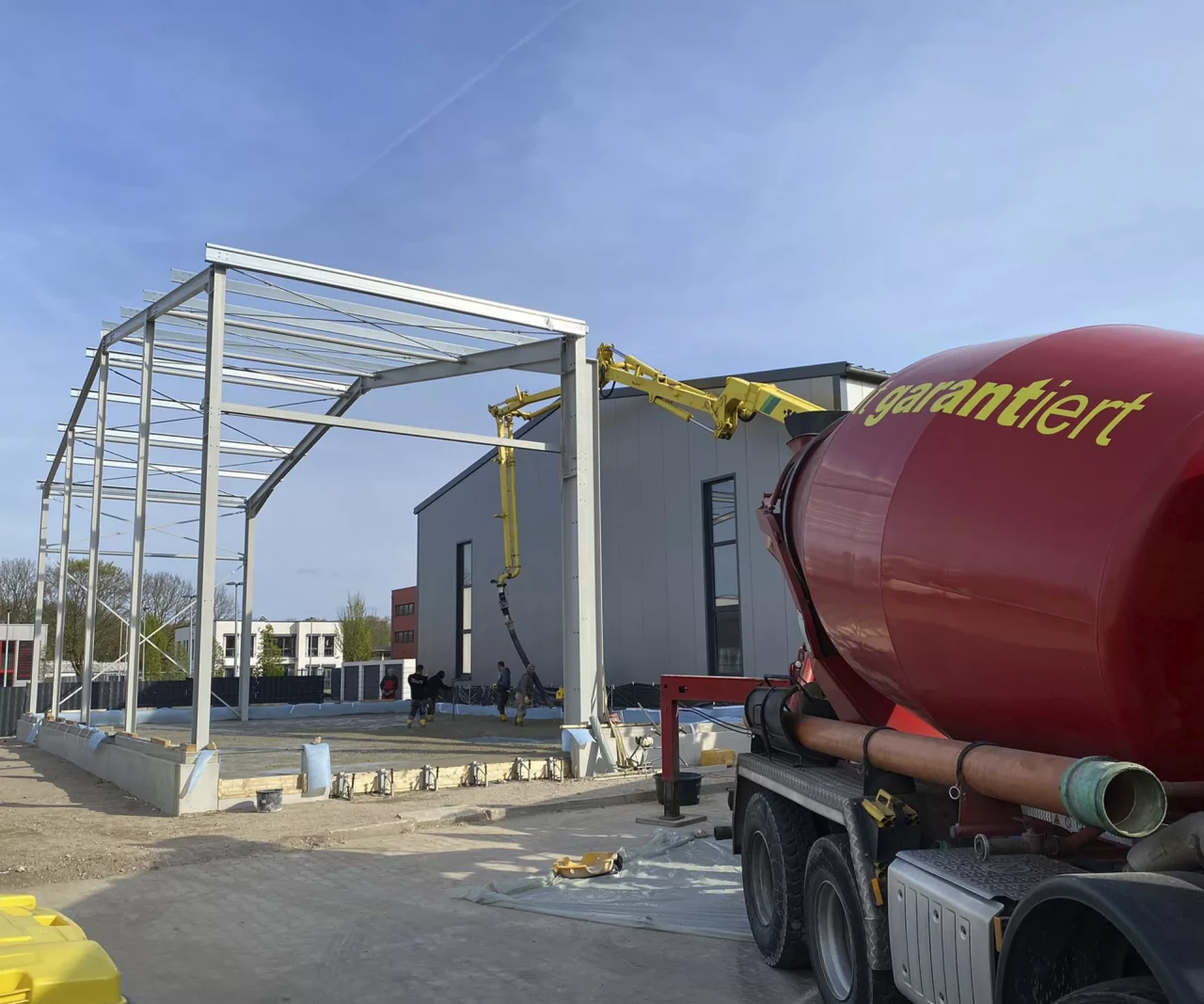 Endless space – New Storage Building – PlasmidFactory GmbH