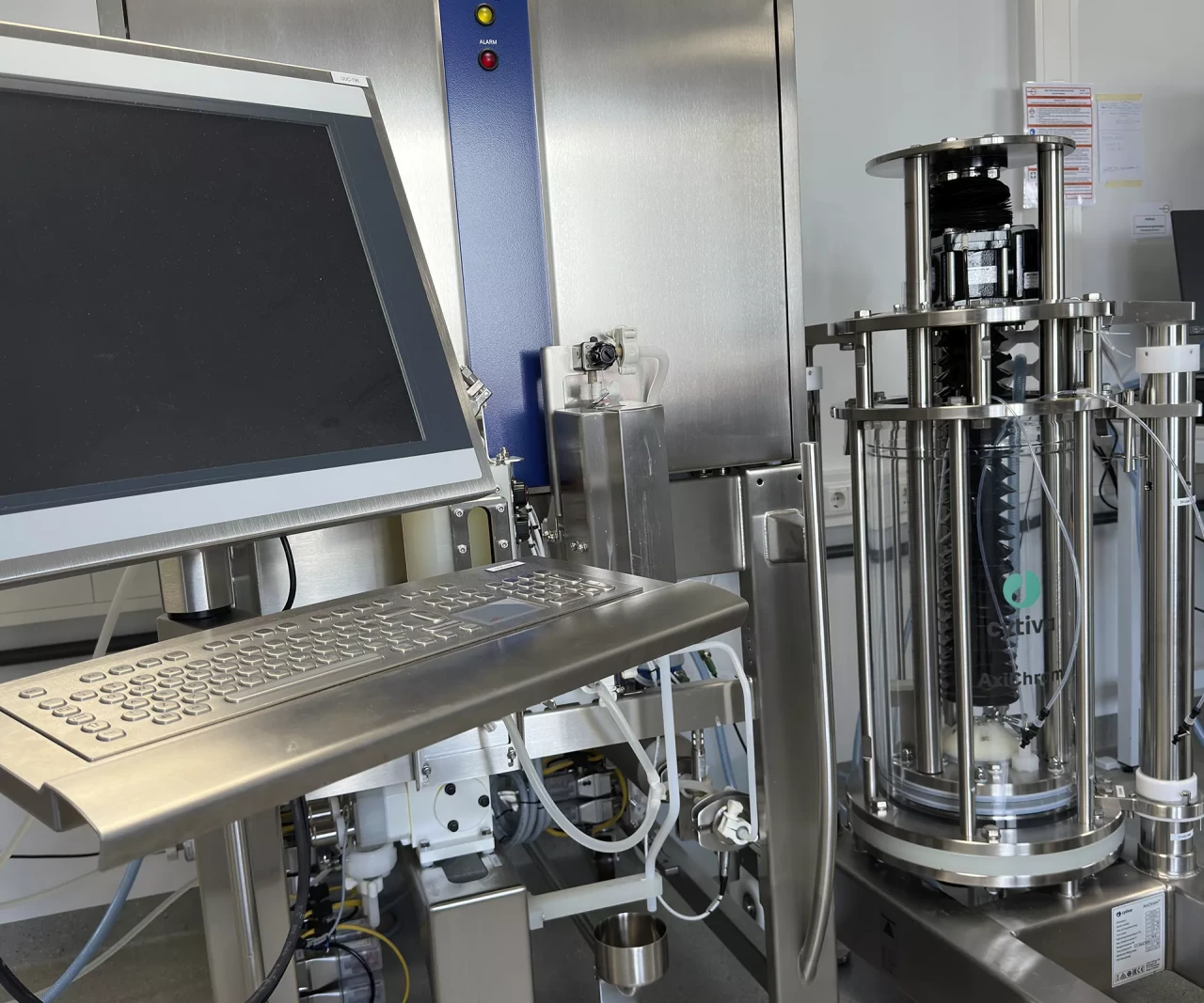 Plasmid DNA production on a large scale in High Quality Grade ...